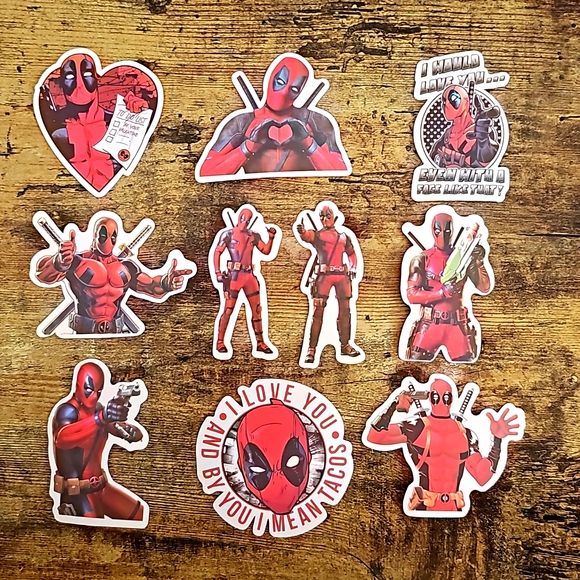 Deadpool | Party Supplies | Deadpool Sticker Set | Poshmark